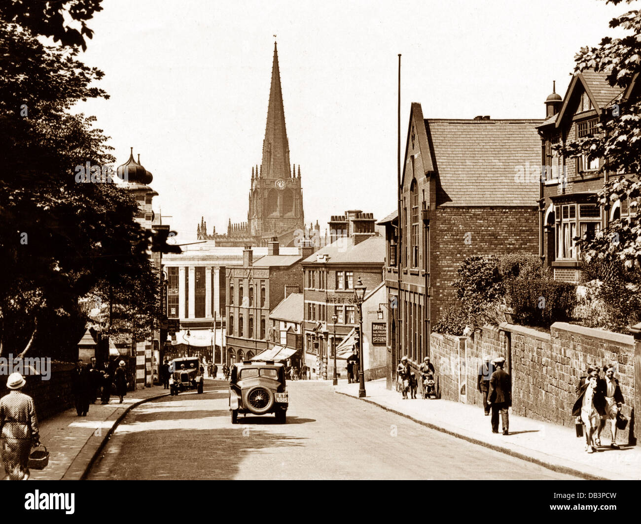 Rotherham Doncaster Gate probably 1920s Stock Photo - Alamy