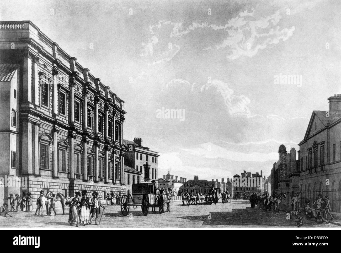 London streets 18th century hi-res stock photography and images - Alamy