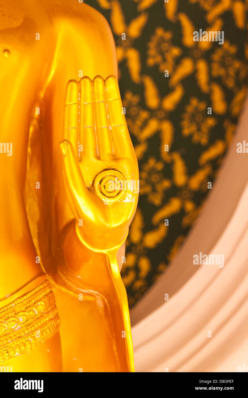hand of buddha statue Stock Photo - Alamy