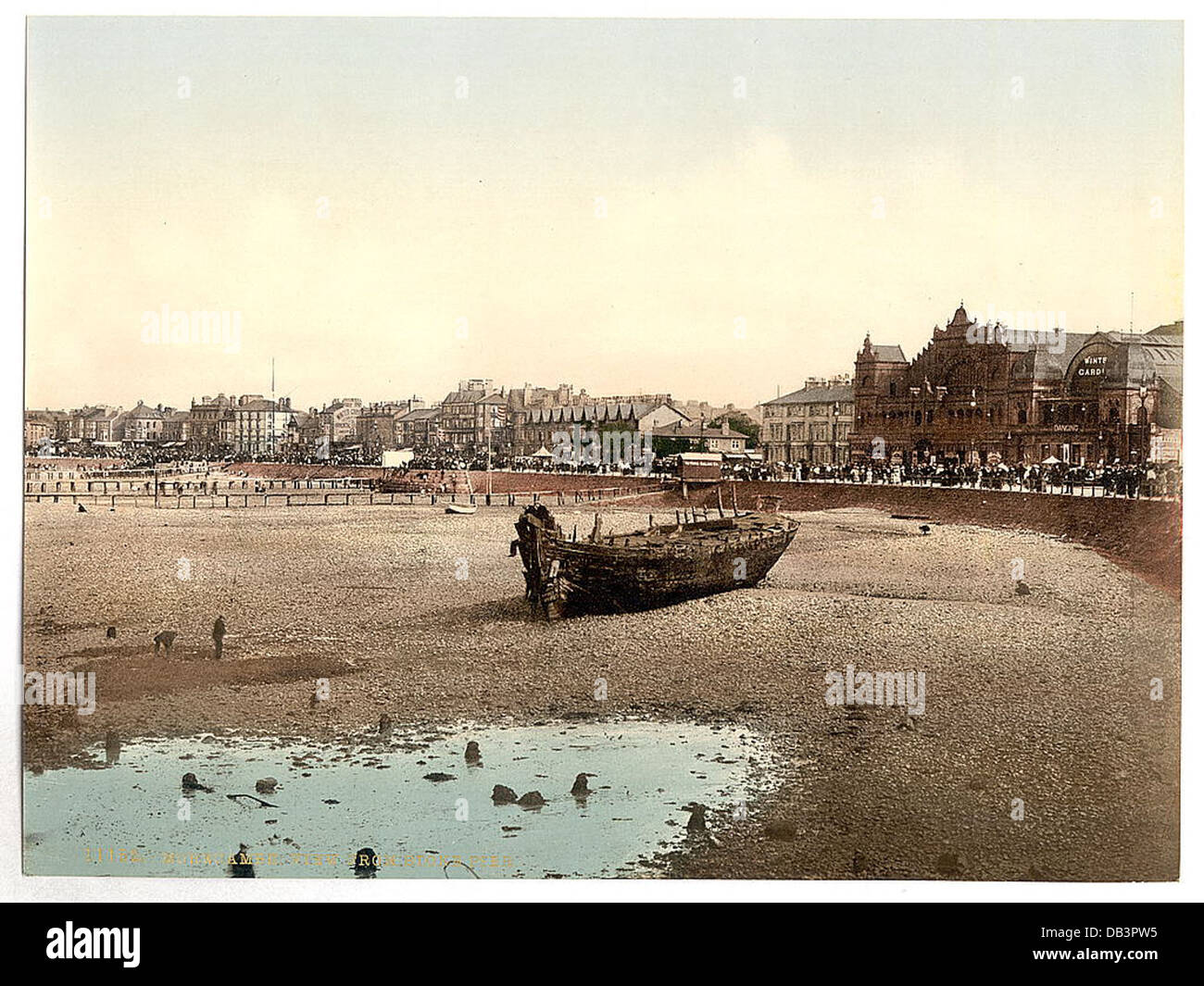 This image from the Library of Congress provides a view from a stone ...