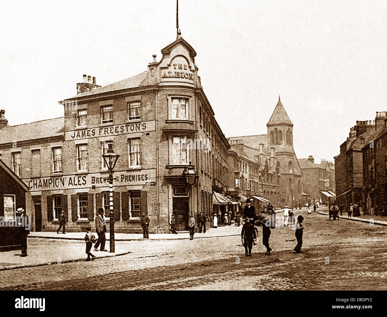 Nottingham Sneinton Carlton Road early 1900s Stock Photo - Alamy