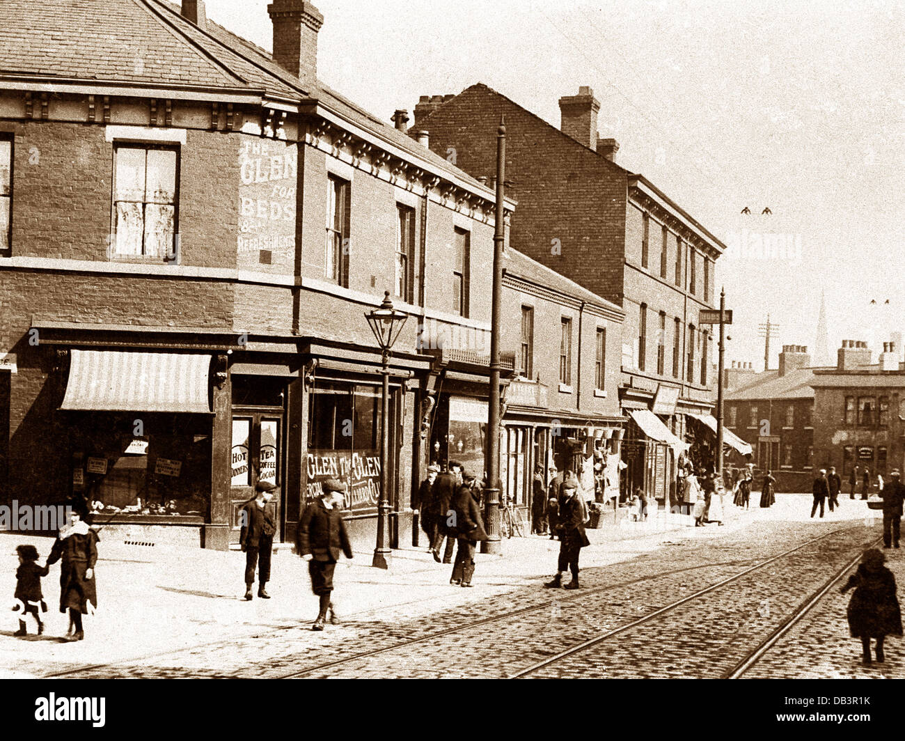 Rotherham early 1900s Stock Photo - Alamy
