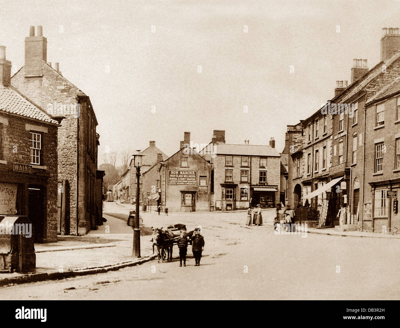 Market place early 1900s hi-res stock photography and images - Alamy