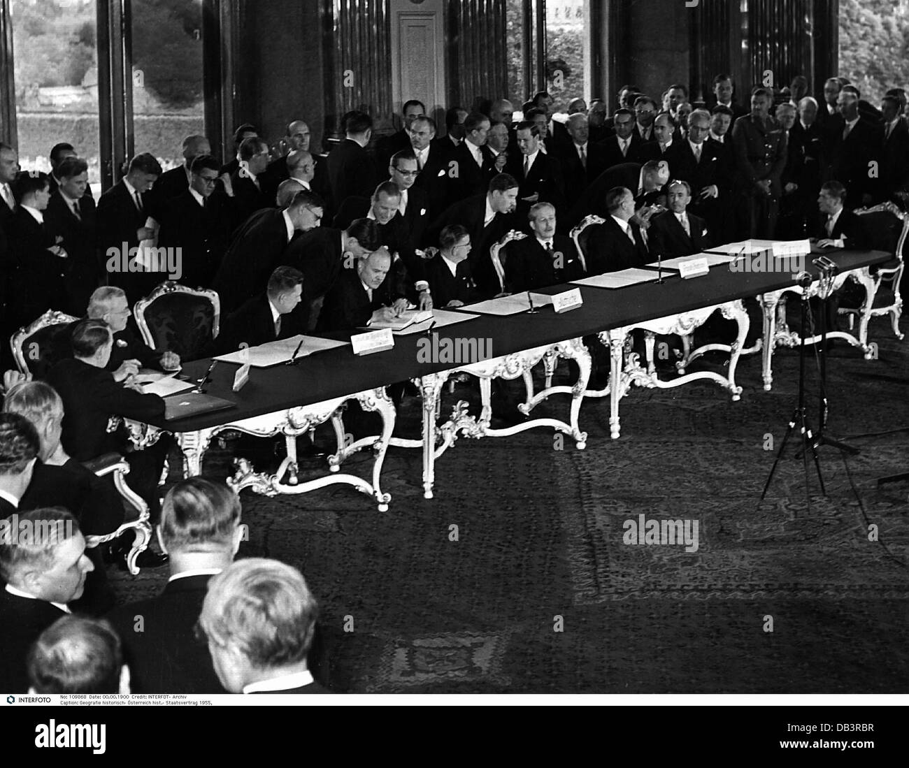 Austrian State Treaty, the foreign ministers of the Allied Powers and ...