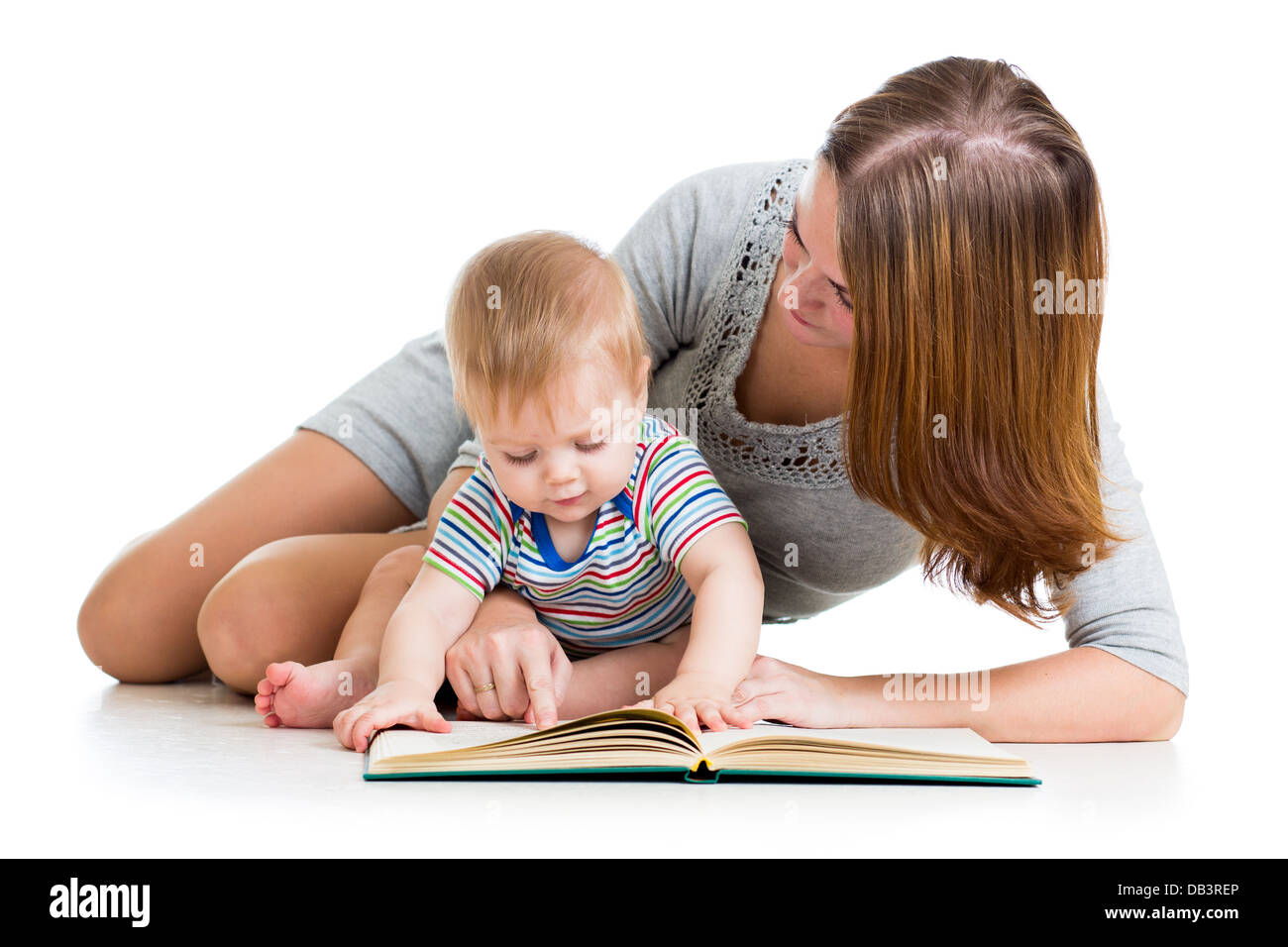 Book and baby hi-res stock photography and images - Alamy