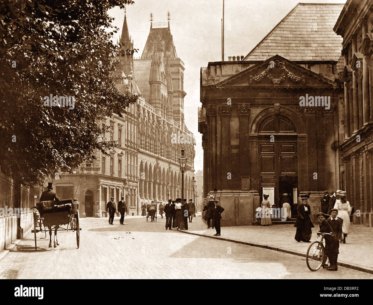 Northampton Town Hall County Hall early 1900s Stock Photo - Alamy