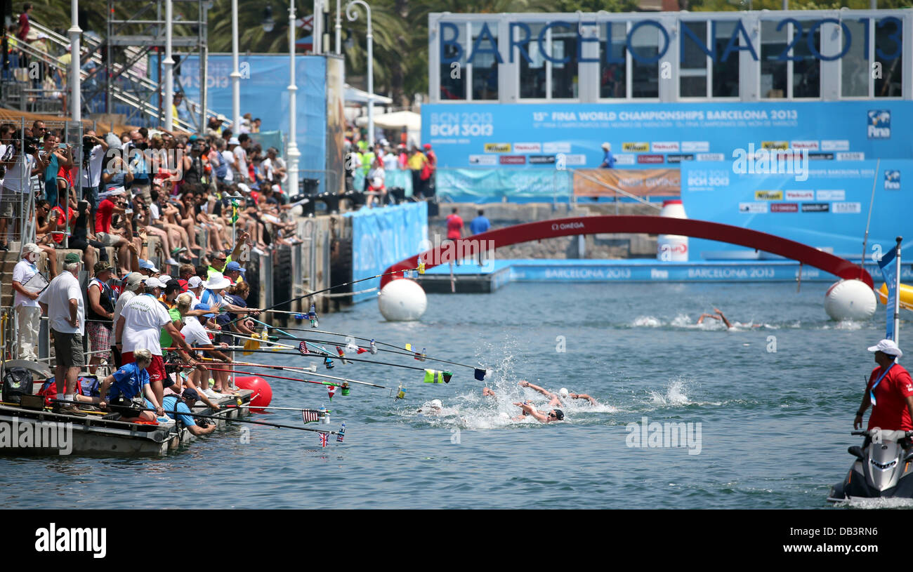 Fina swimming barcelona 2013 hi-res stock photography and images - Alamy