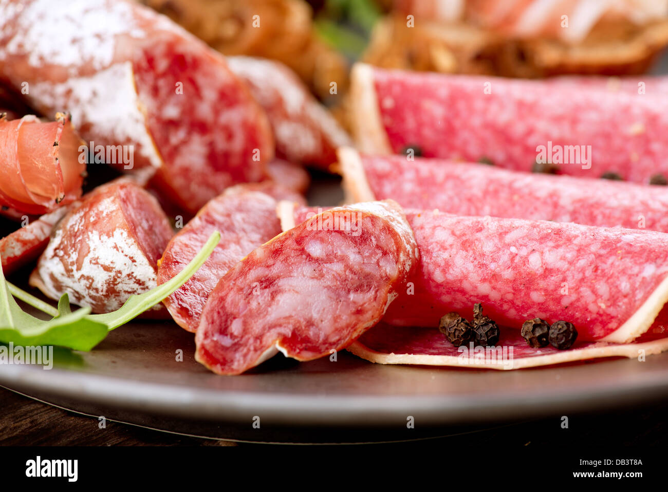 Italian market meat hi-res stock photography and images - Alamy