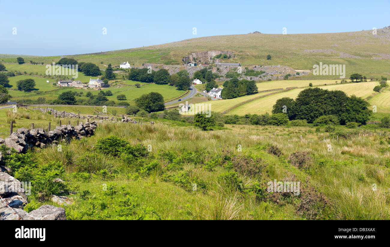 Merrivale Dartmoor National Park Devon England known for nearby Bronze ...