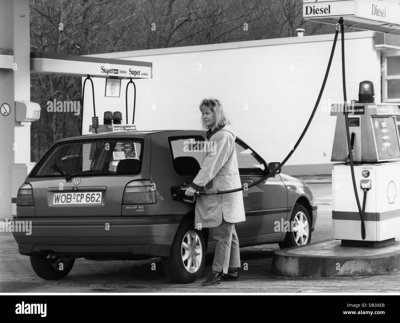 1990s gas station hi-res stock photography and images - Alamy