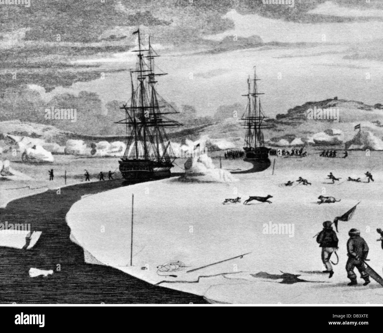 William parry arctic expedition hi-res stock photography and images - Alamy