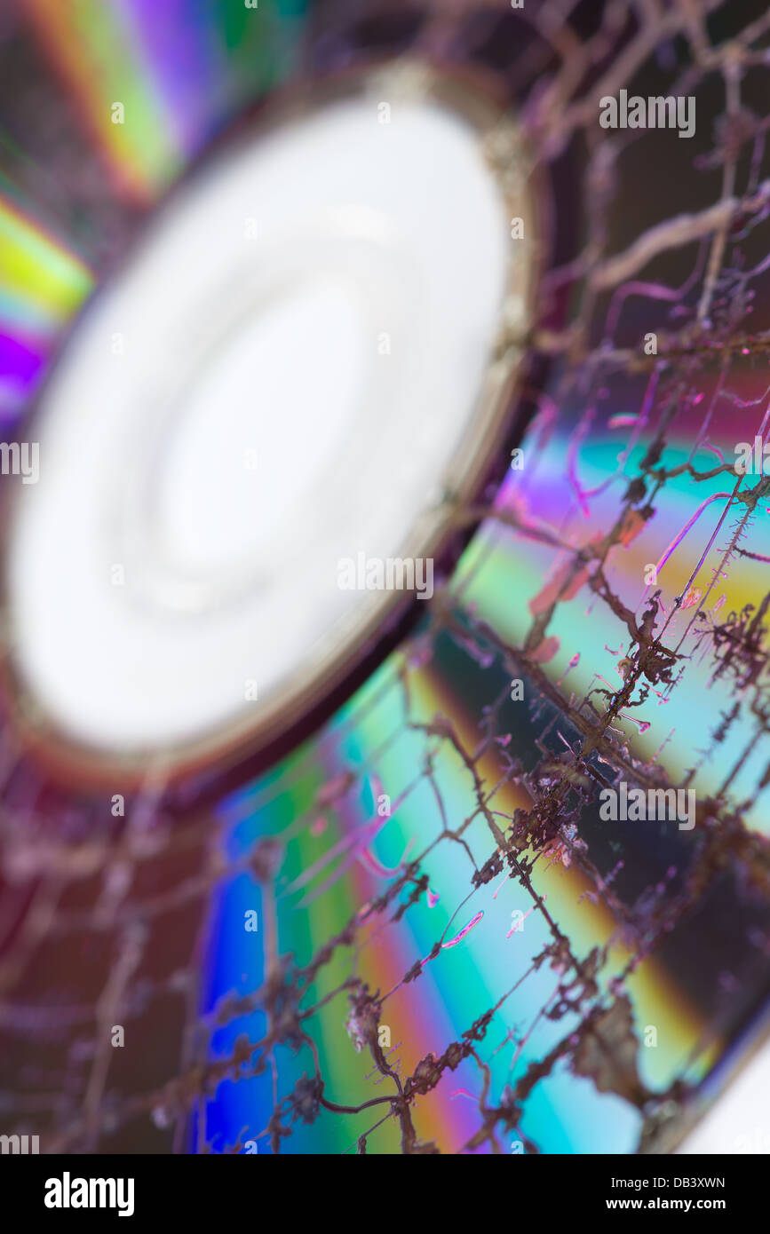 Edge of compact disc hi-res stock photography and images - Alamy