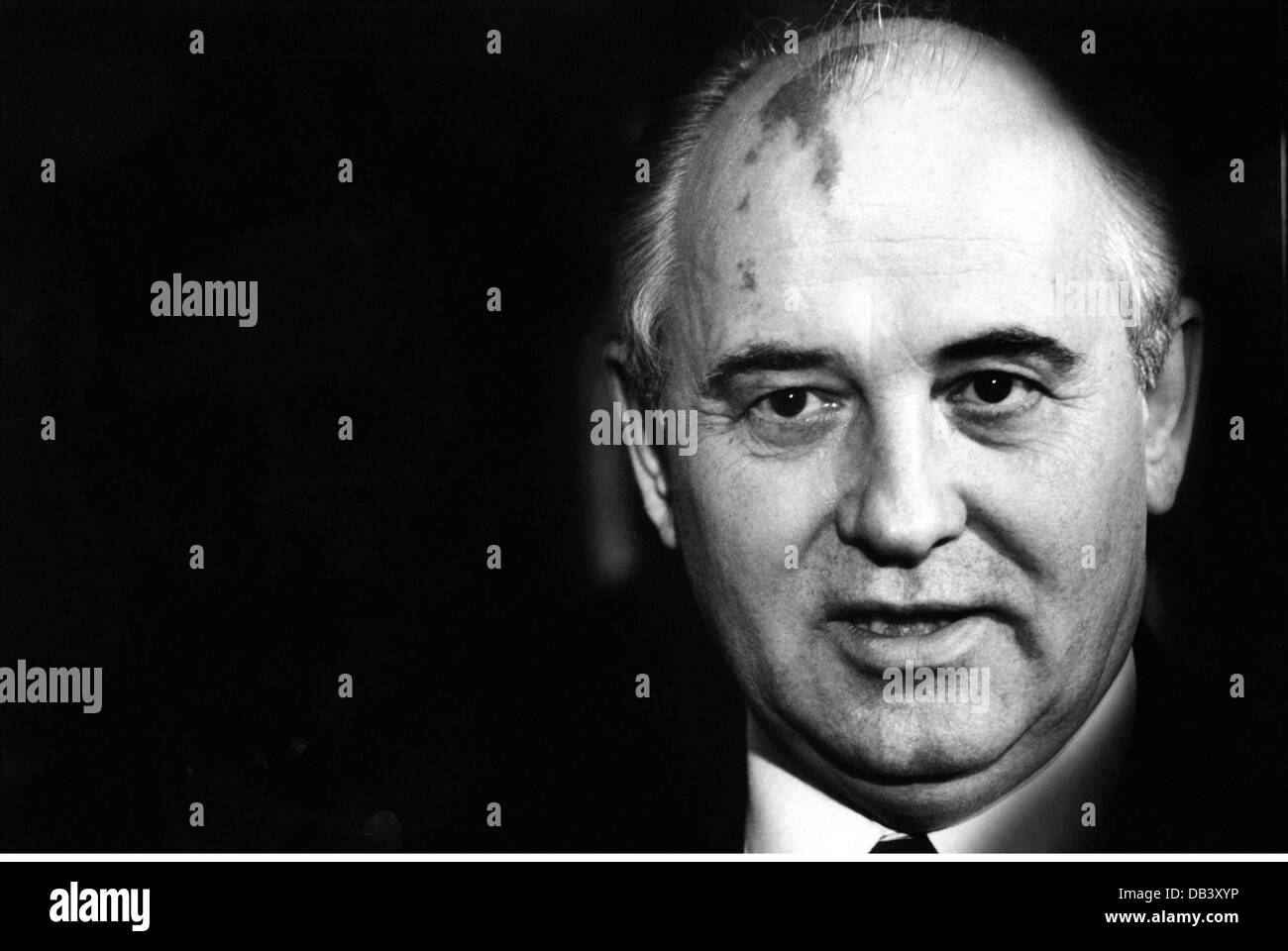 Mikhail gorbachev Black and White Stock Photos & Images - Alamy