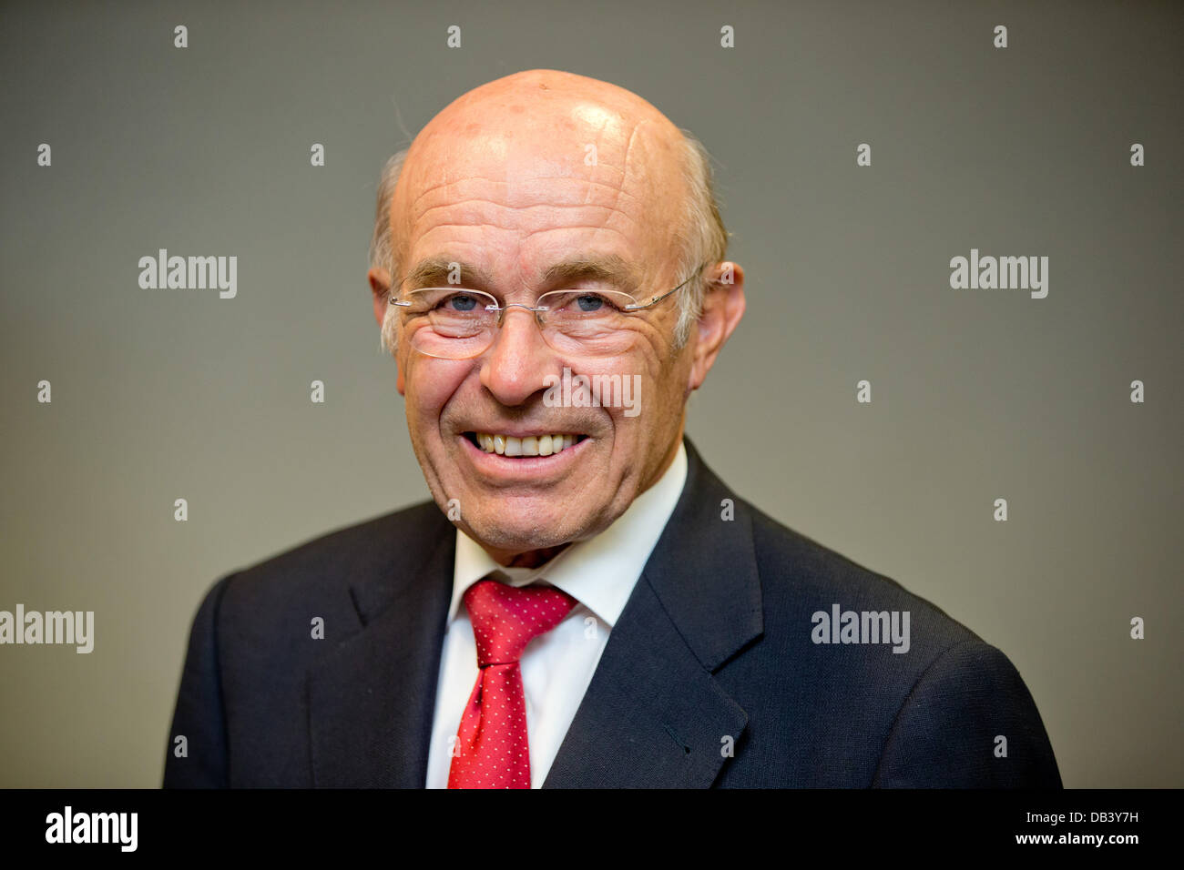 Author Wilhelm Schloetterer poses as part of the book launch for the ...