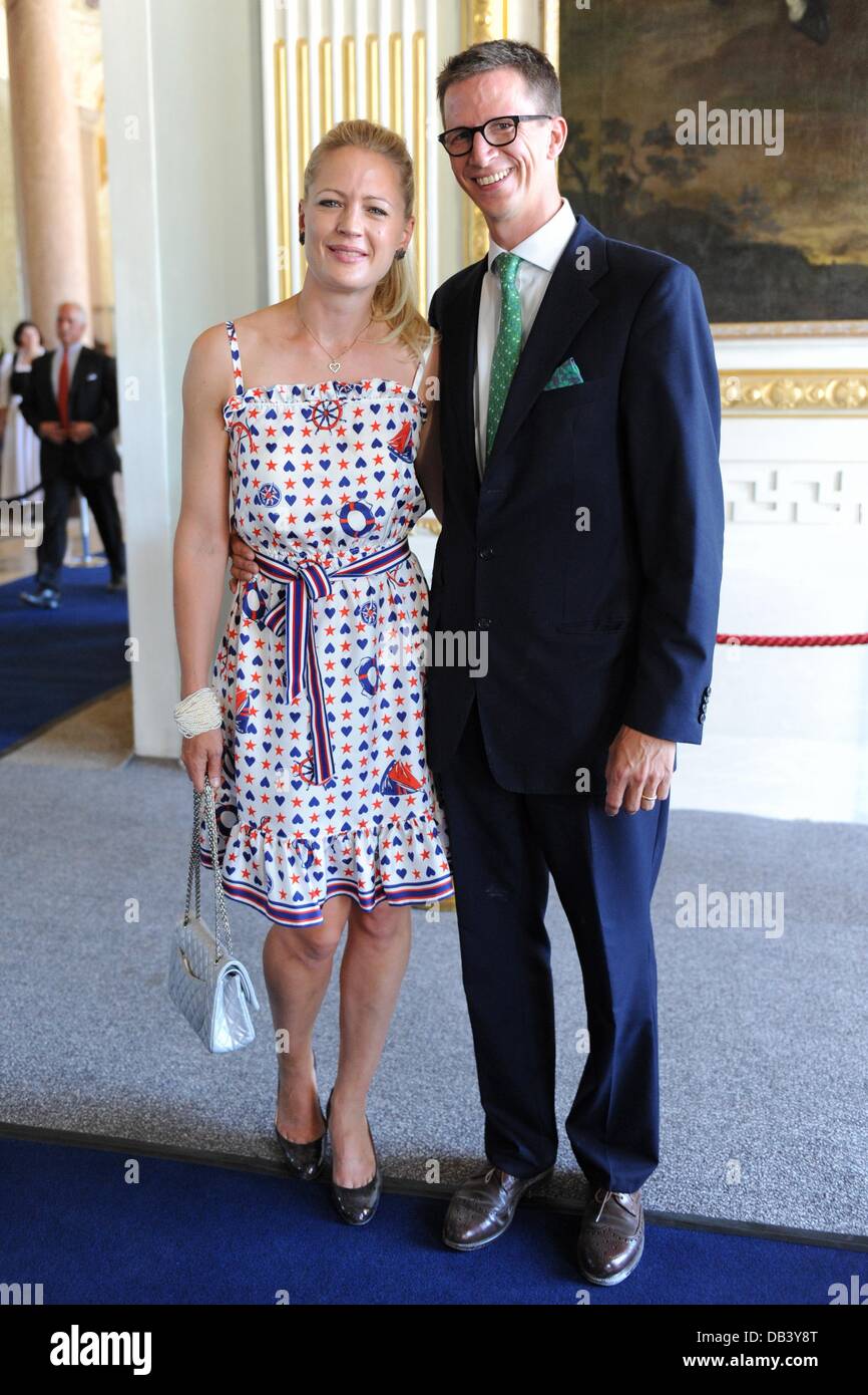 Munich, Germany. 22nd July, 2013. Manuel, Prince of Bavaria and his ...