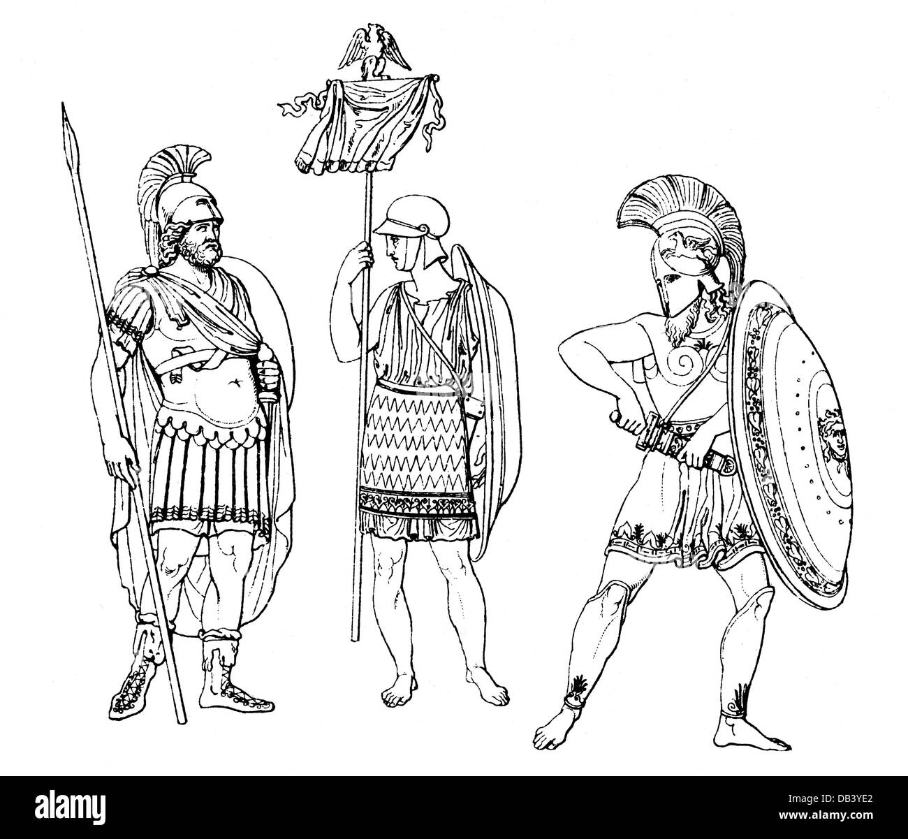 Greek Swords And Shields
