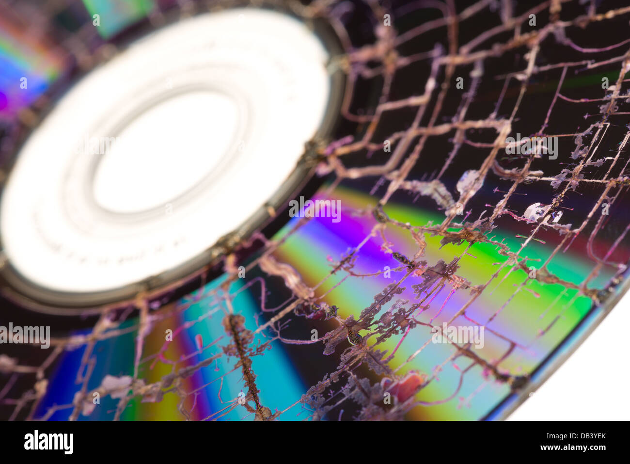 Edge of compact disc hi-res stock photography and images - Alamy