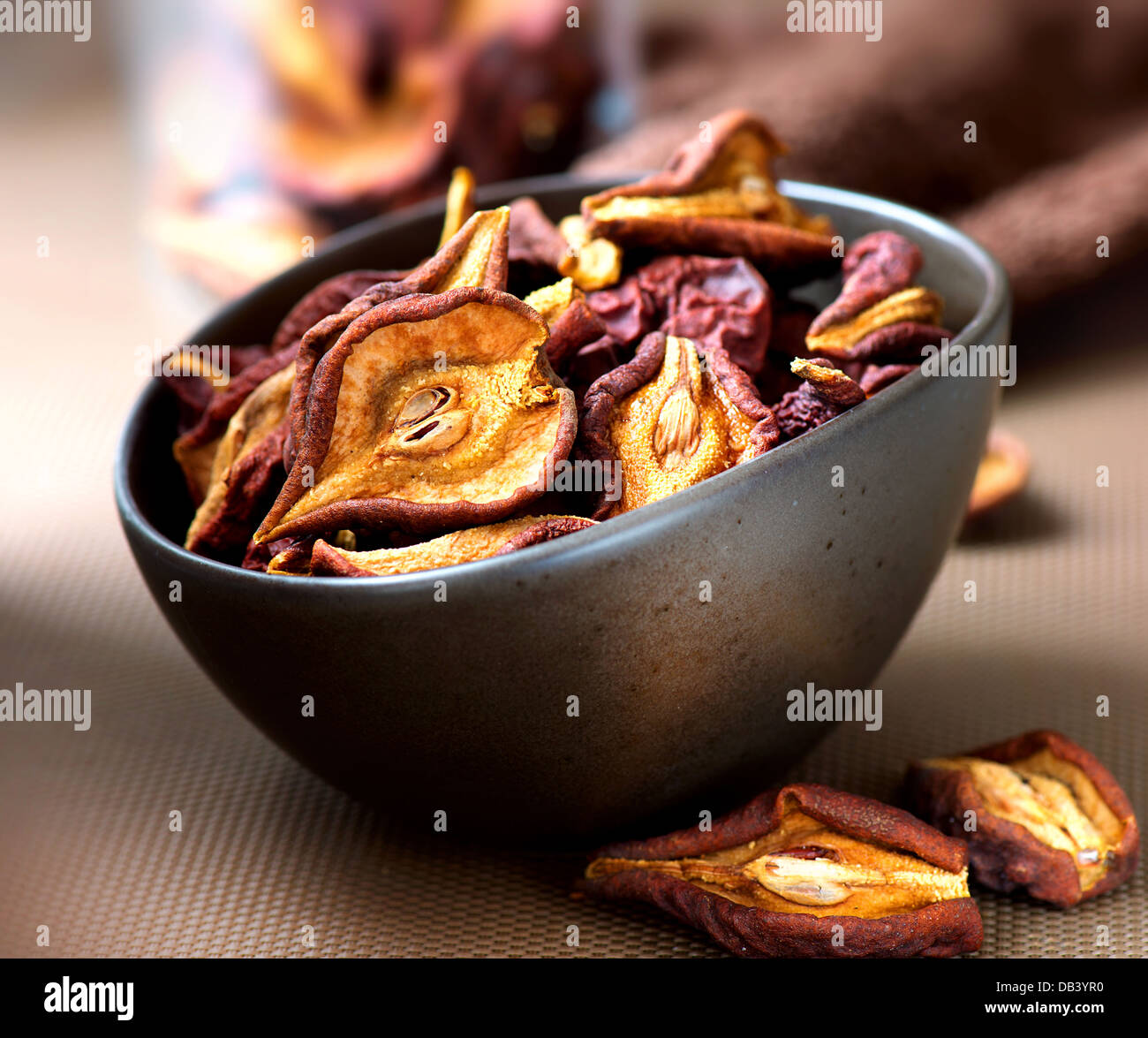 Dried Fruits. Dry Pear Fruit Stock Photo - Alamy