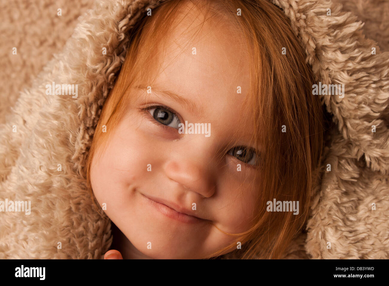 Child smirking hi-res stock photography and images - Alamy