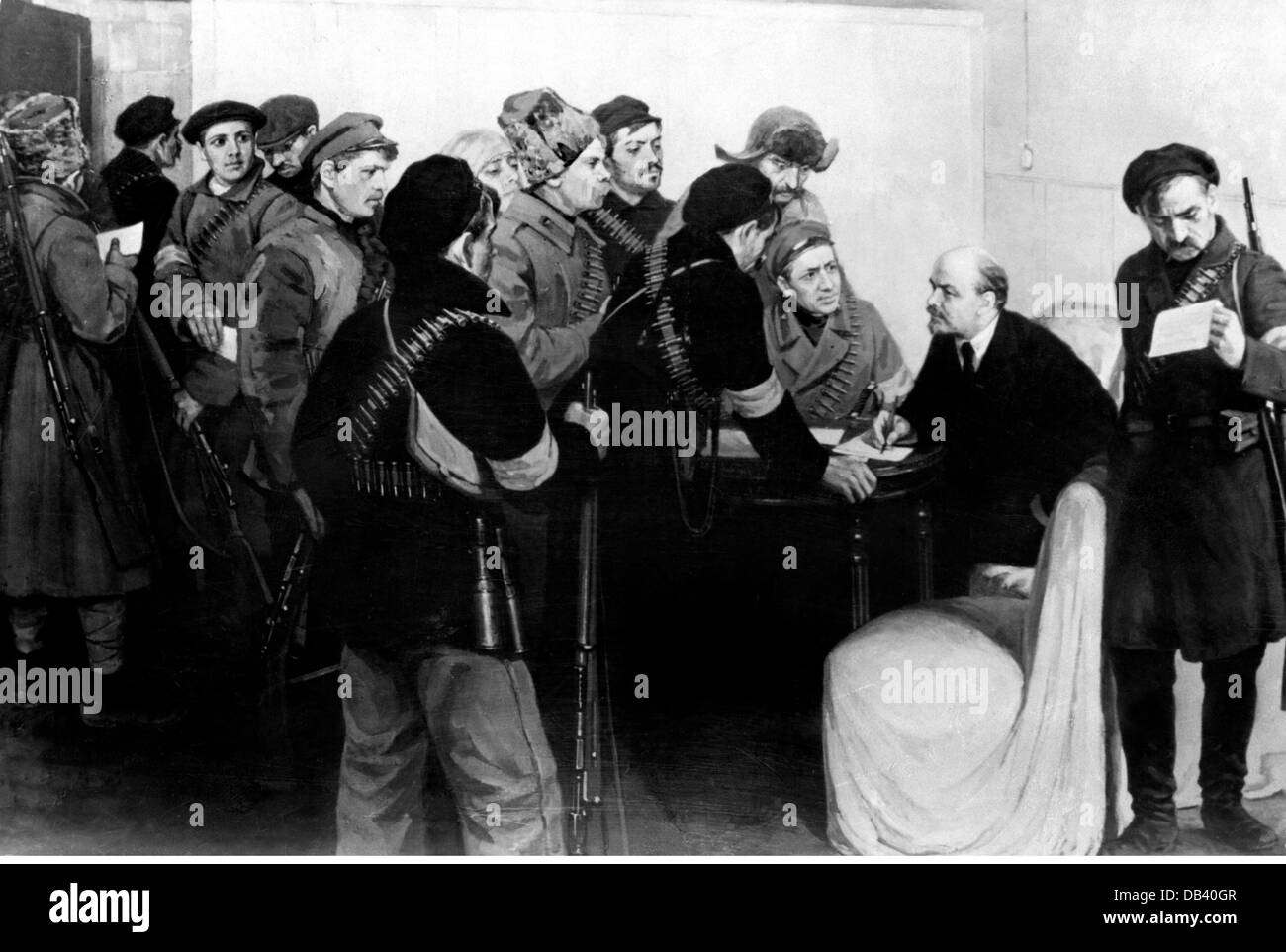 October revolution lenin hi-res stock photography and images - Alamy