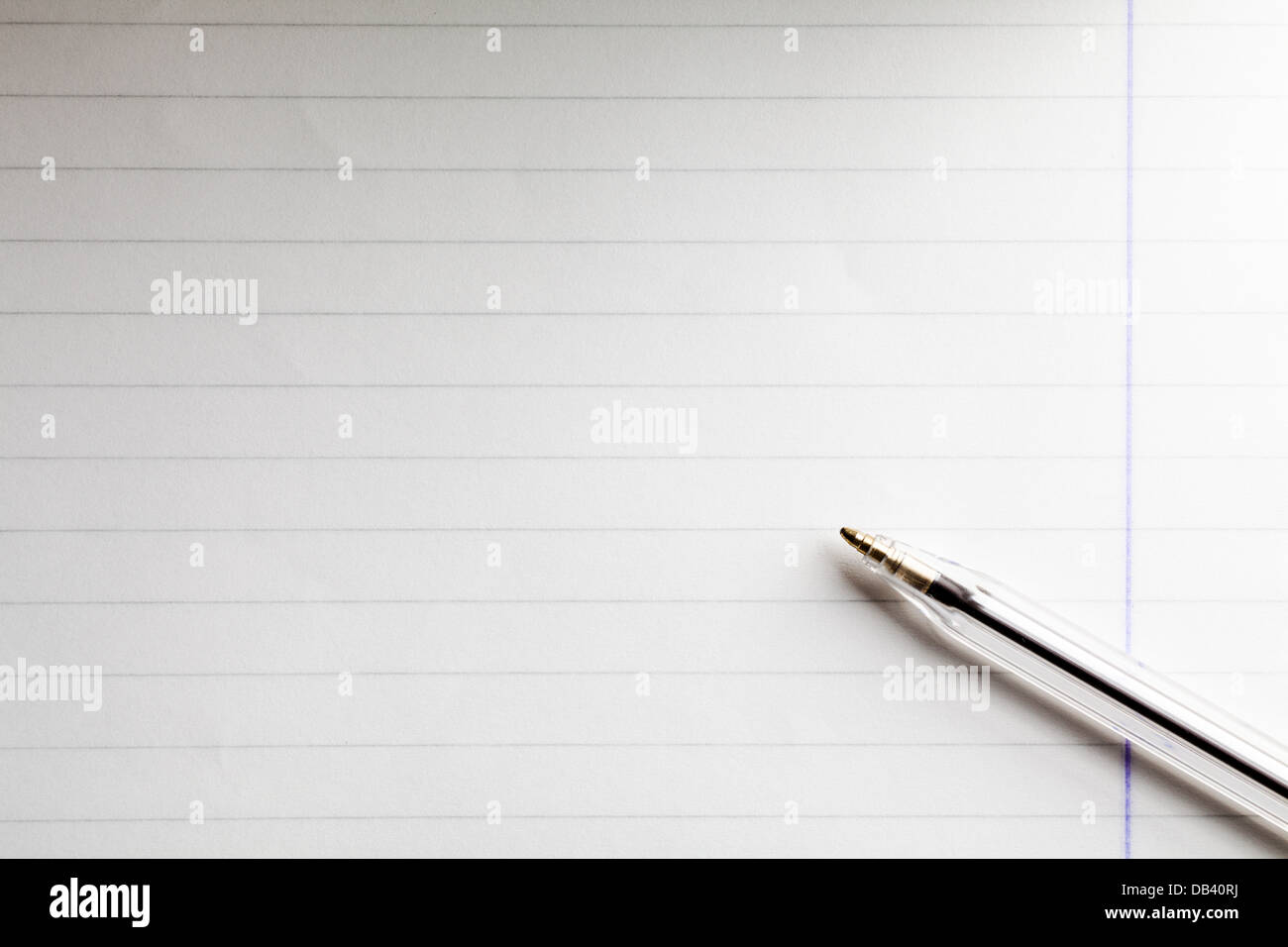 Exercise book page hi-res stock photography and images - Alamy