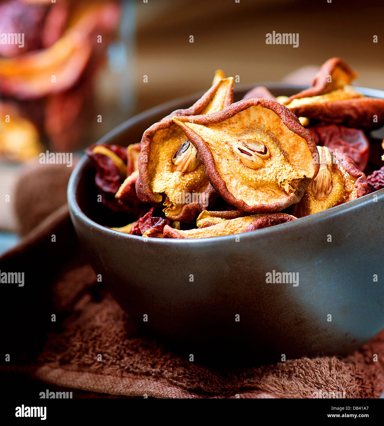 Dried Fruits. Dry Pear Fruit Stock Photo - Alamy
