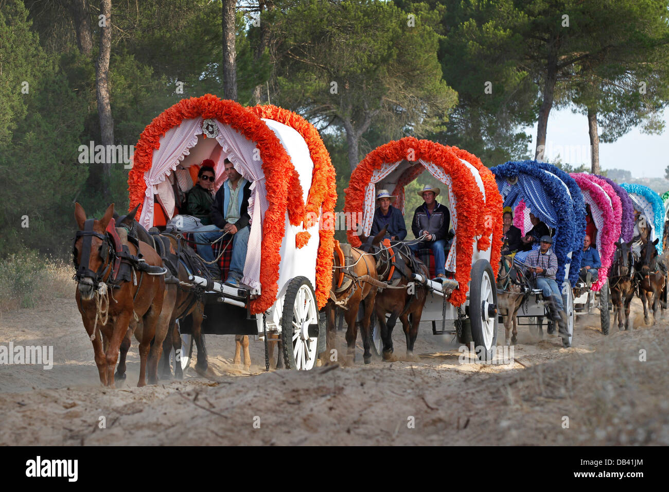 Horse Drawn Carts Wagons High Resolution Stock Photography and Images ...