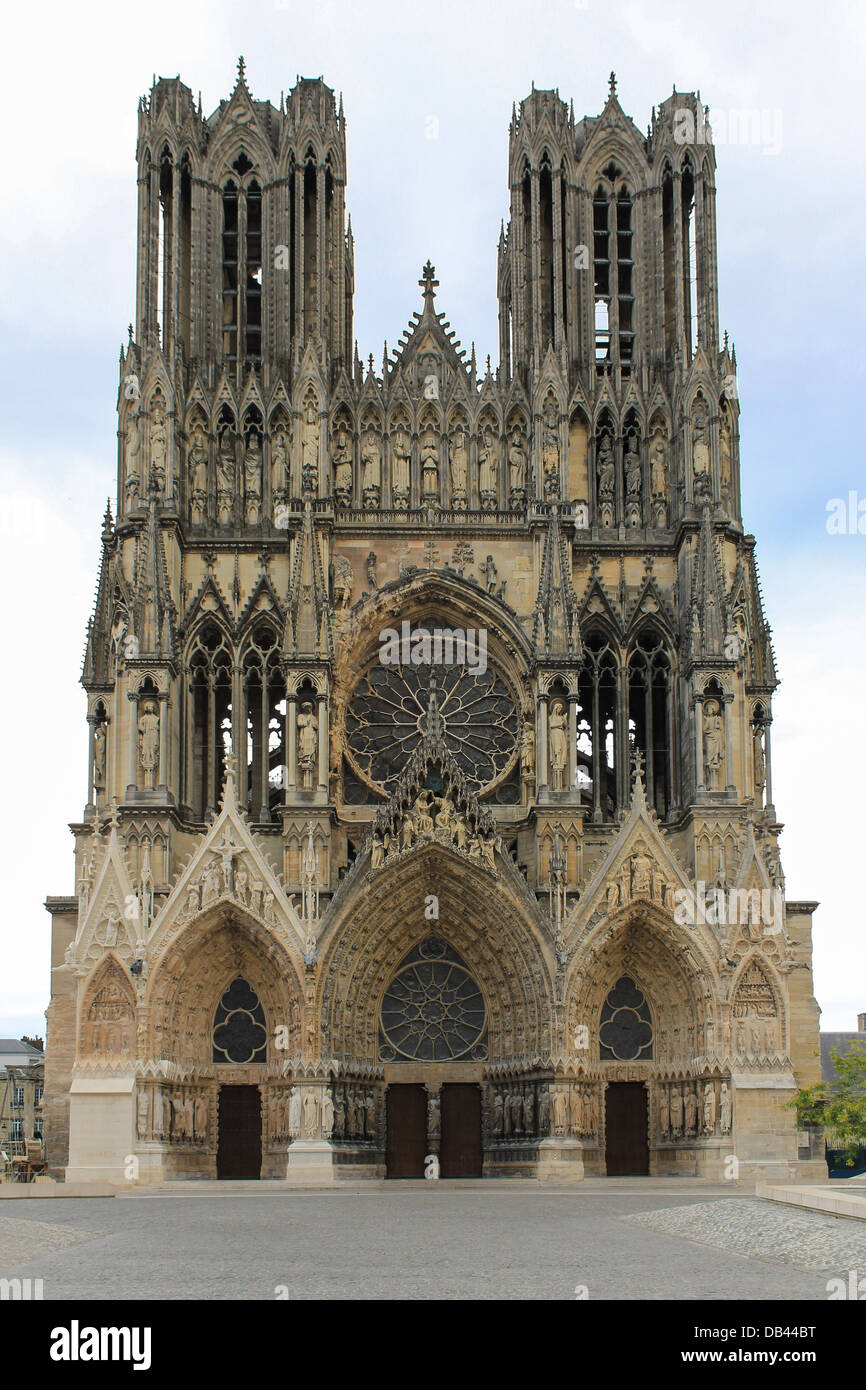 Reims Cathedral Interior Nave