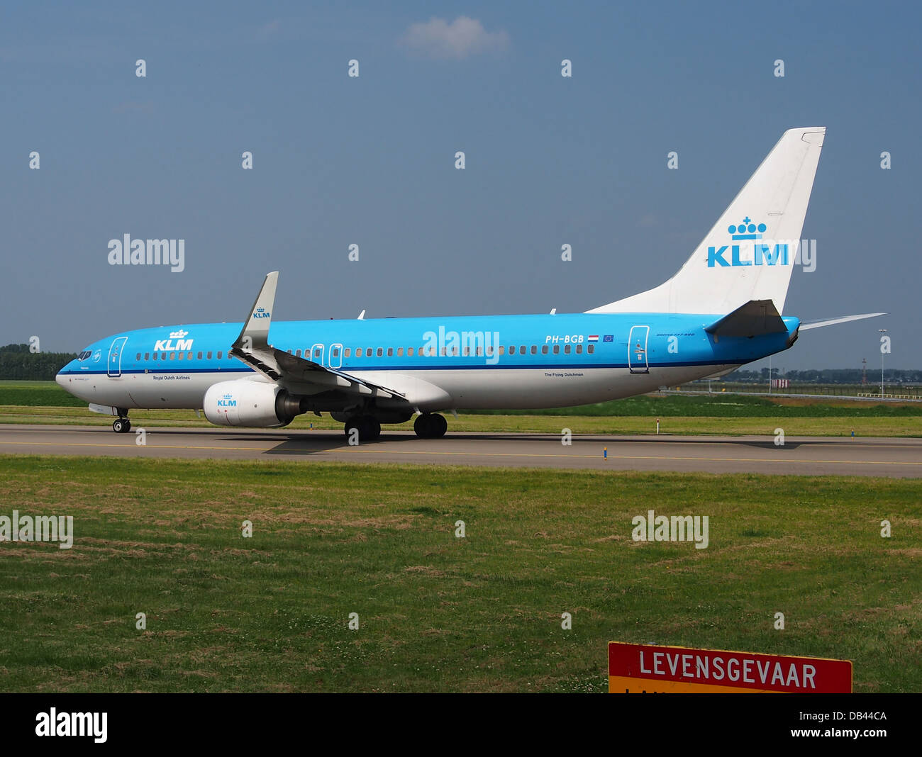 The PH-BGB KLM Royal Dutch Airlines Boeing 737-8K2(WL) is a narrow-body ...