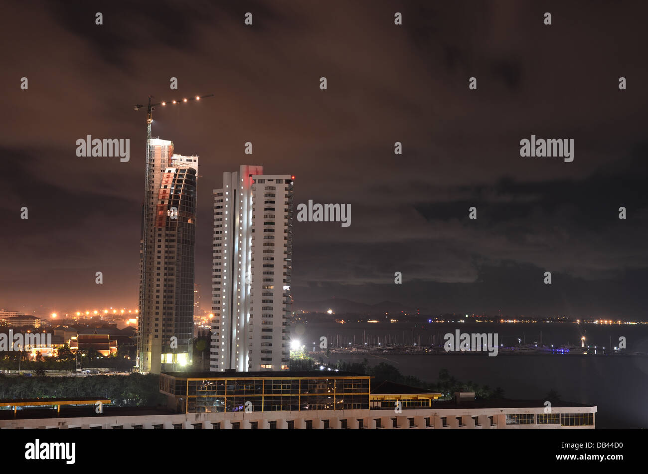Construction of skyscraper buildings Stock Photo - Alamy