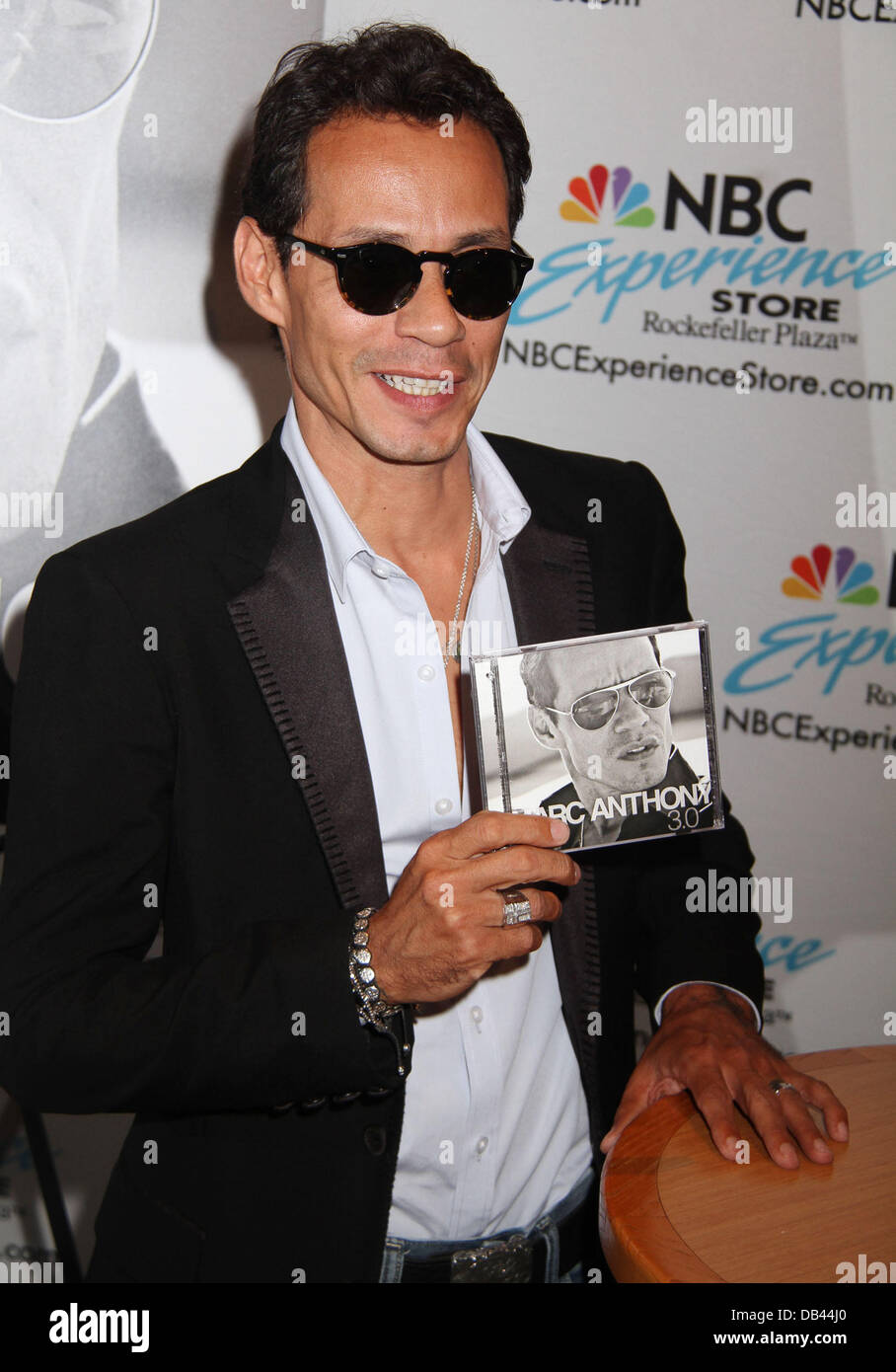 New York, New York, USA. 23rd July, 2013. Singer MARC ANTHONY promotes ...