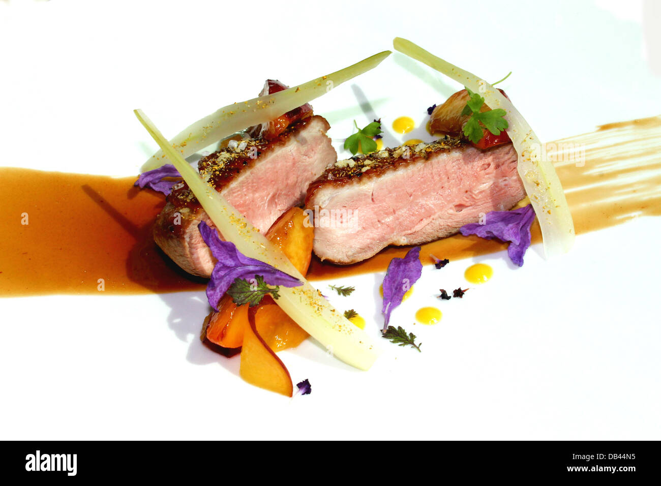 Fine Dining Food Stock Photo - Alamy