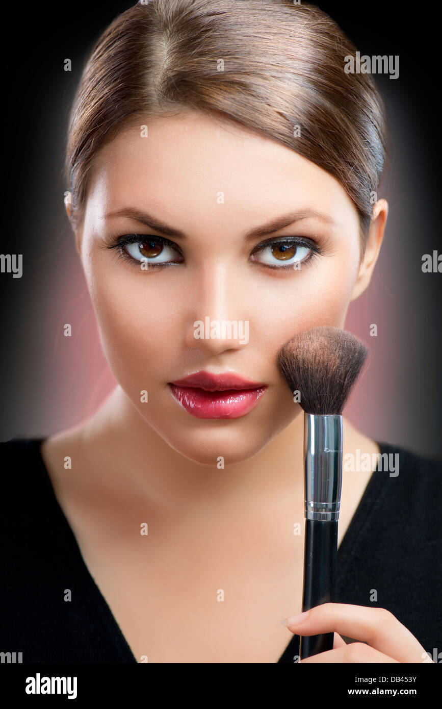 Makeup. Make-up Face Stock Photo - Alamy