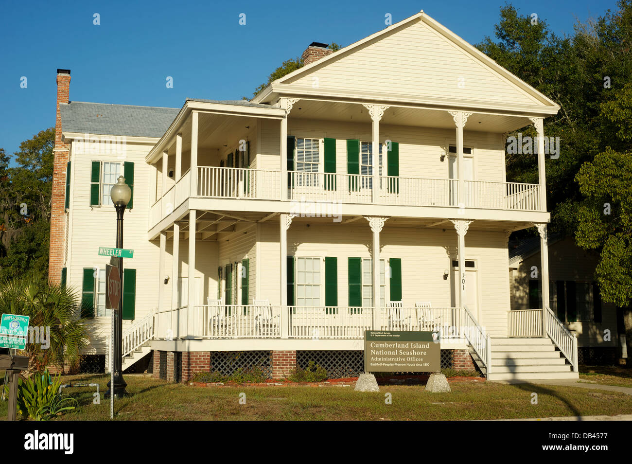 Historic Building. St. Marys Georgia, USA Stock Photo - Alamy