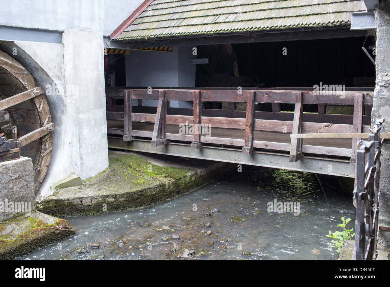Sixteenth century Forge Water in Gdansk Oliwa. Architecture and detail ...
