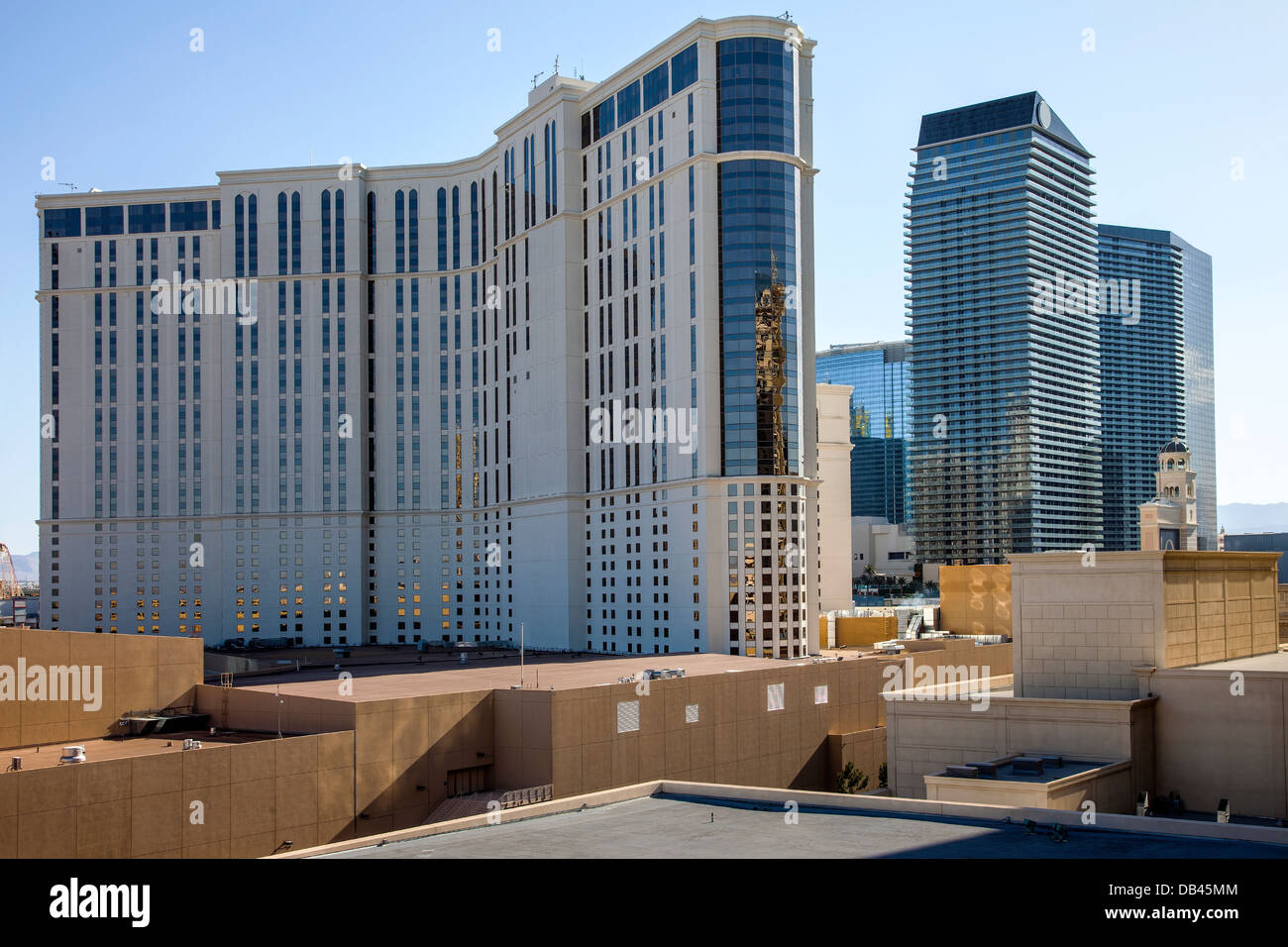 Las Vegas Casino skyscrapers architecture and rooftops Stock Photo - Alamy