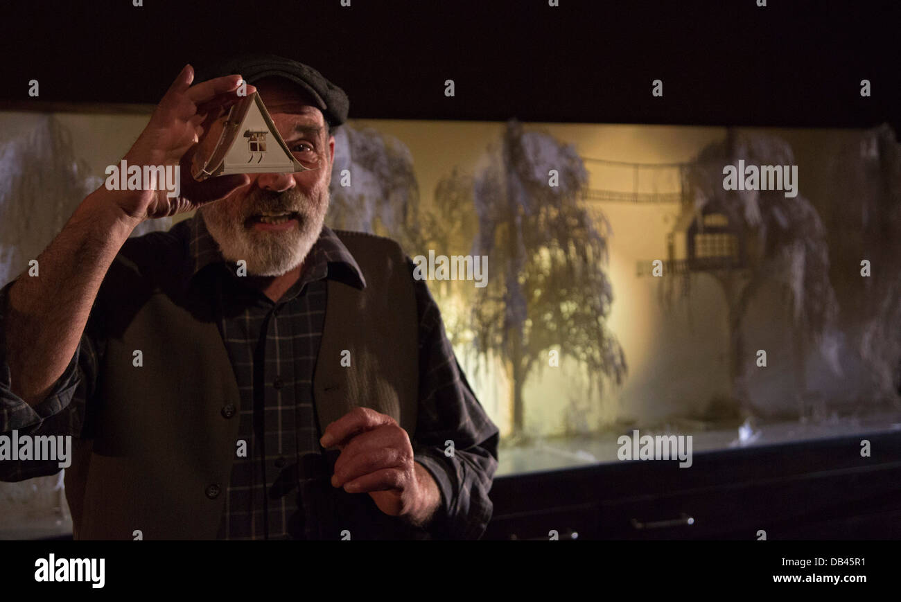 The "Paper Architect" with actor John Cording, a Barbican production ...