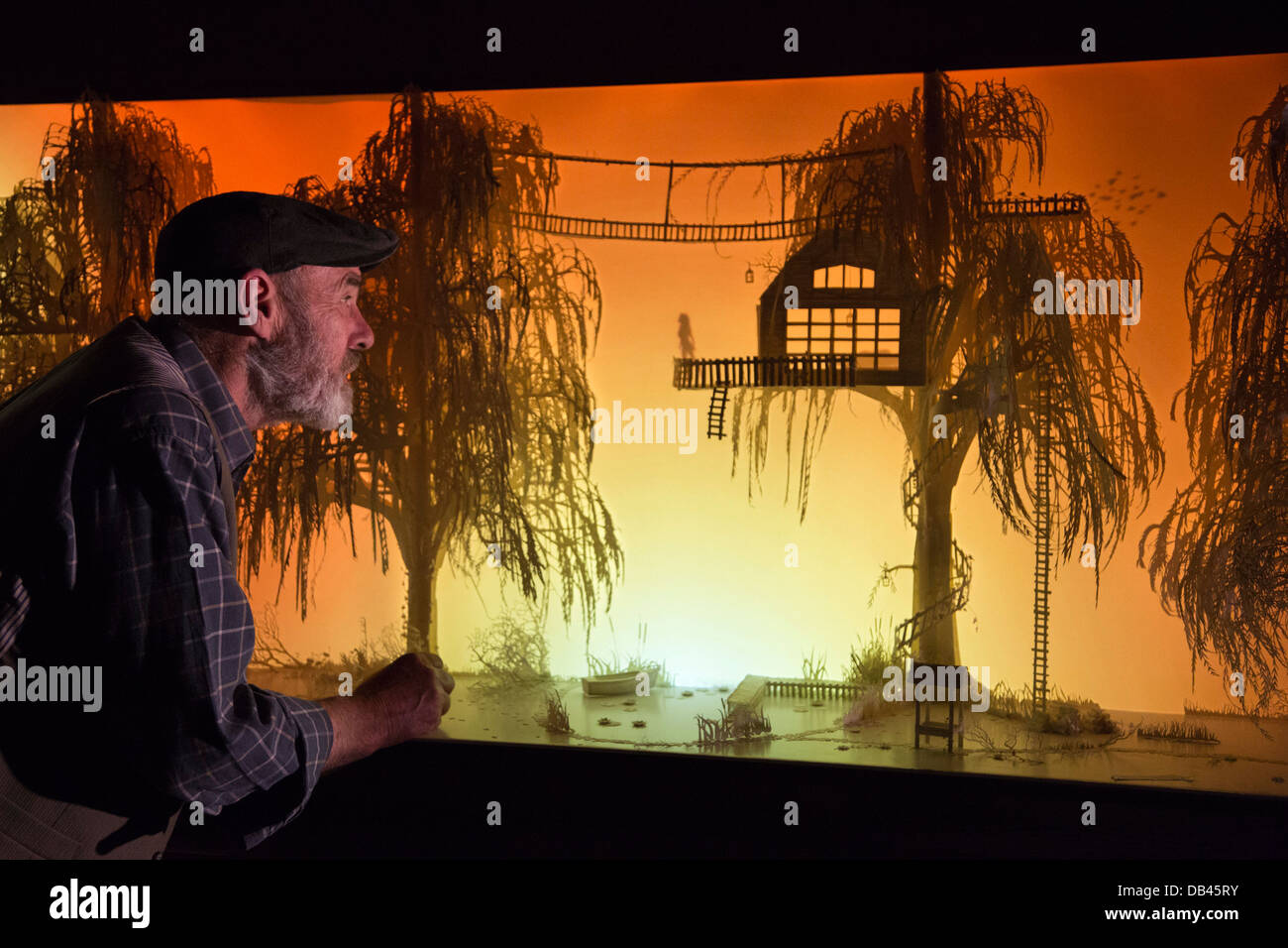 The "Paper Architect" with actor John Cording, a Barbican production ...