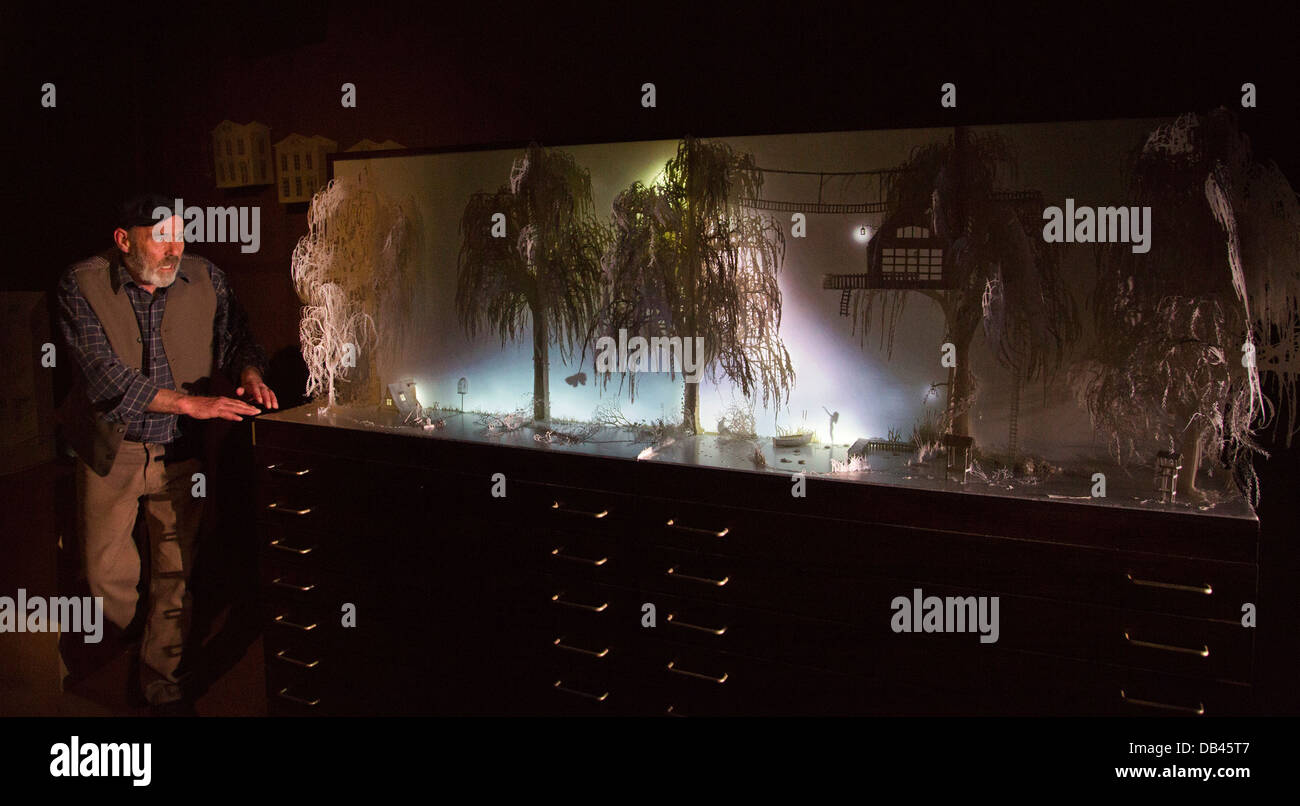 The "Paper Architect" with actor John Cording, a Barbican production ...