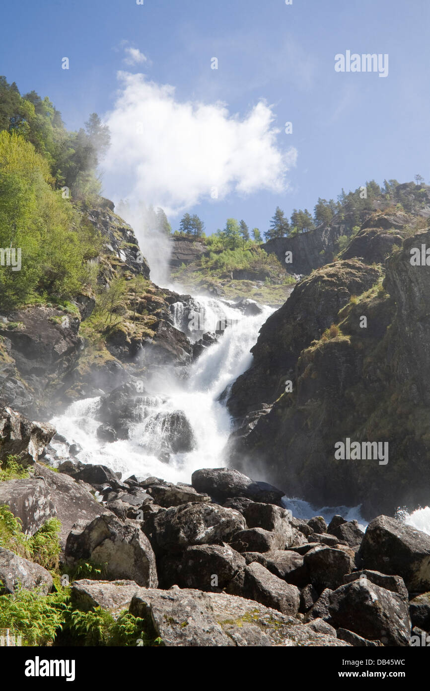 Two separate streams hi-res stock photography and images - Alamy