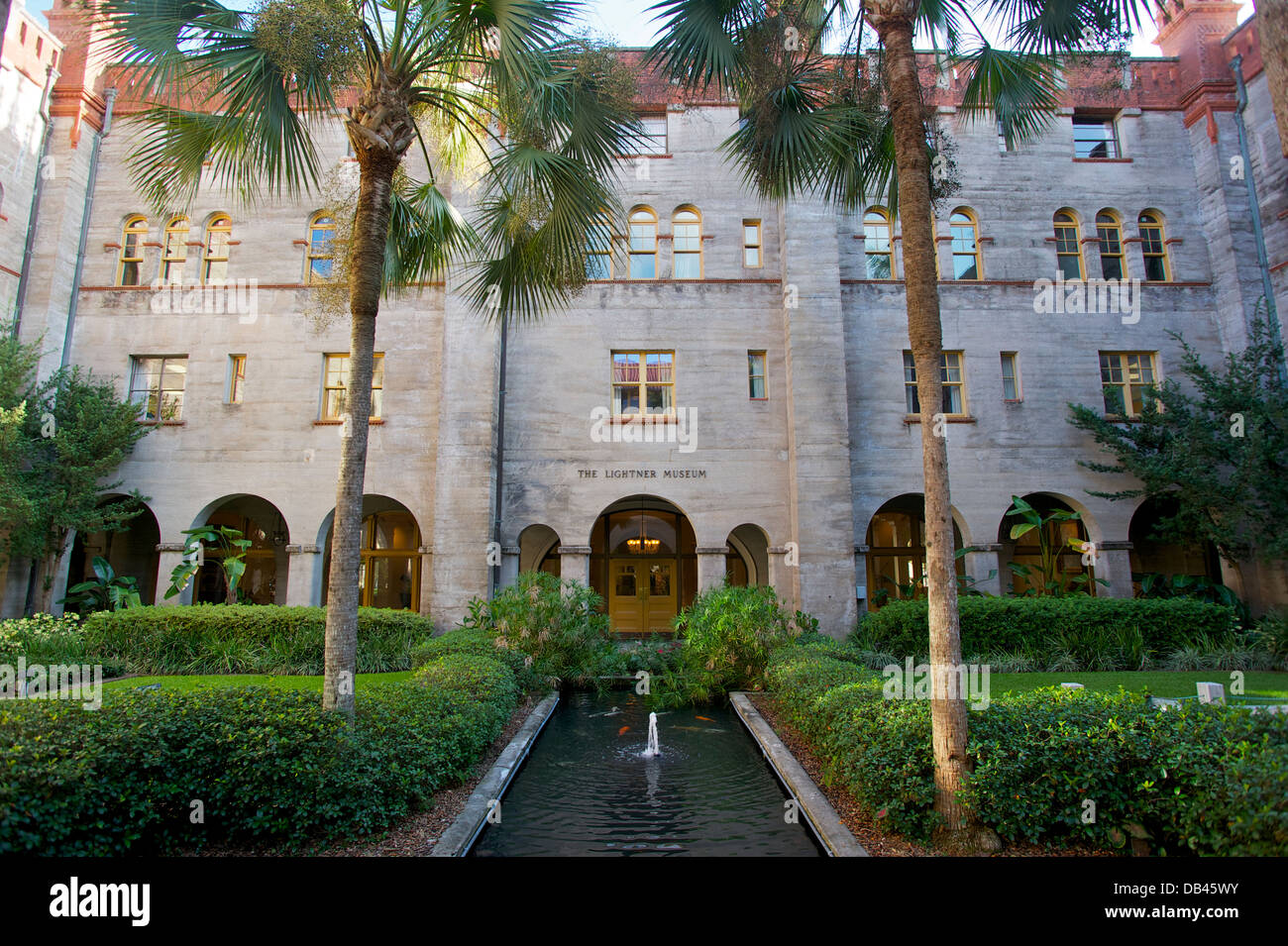 Courtyard, Lightner Museum Stock Photo - Alamy