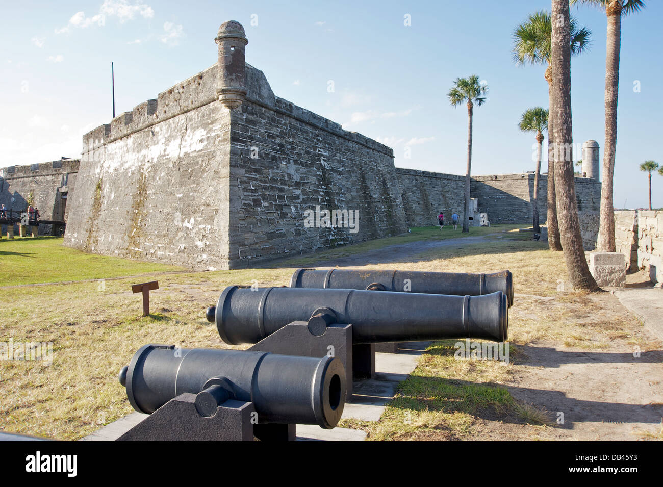Castillo de san marcos, st augustine hi-res stock photography and ...