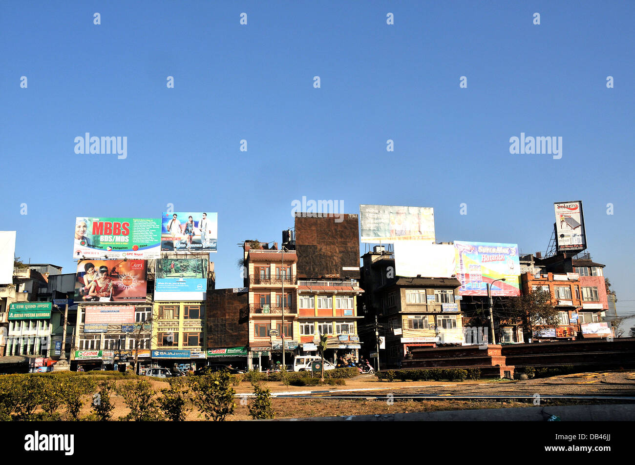 cityscape Kathmandu Maitighar Nepal Asia Stock Photo - Alamy