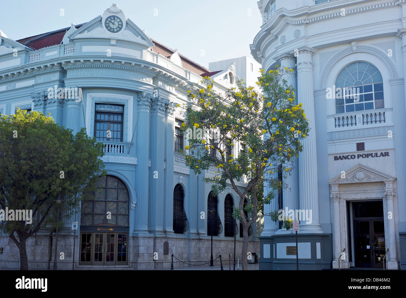 Street scene, Ponce, Puerto Rico Stock Photo - Alamy