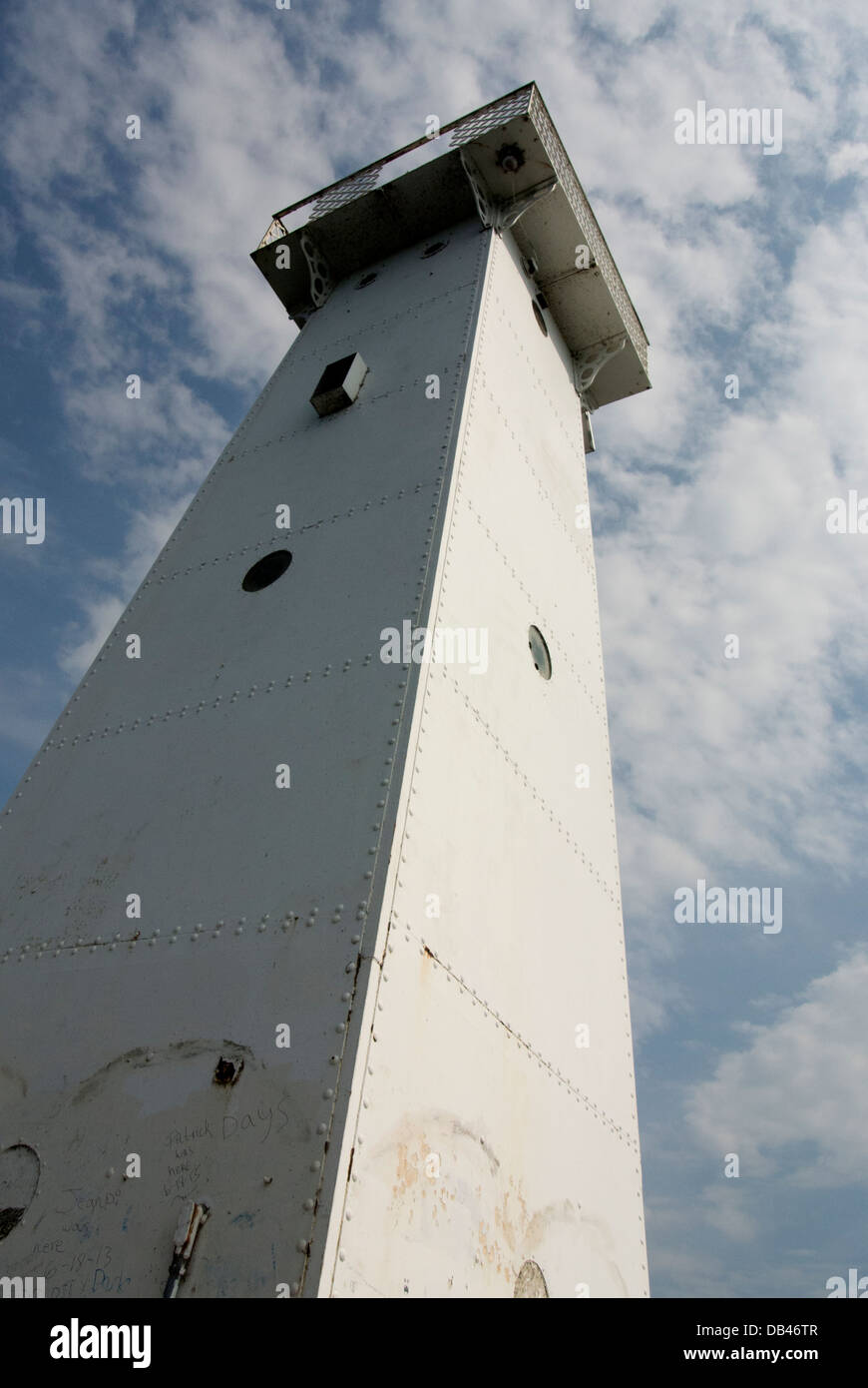 Sodus bay lighthouse tower Stock Photo - Alamy