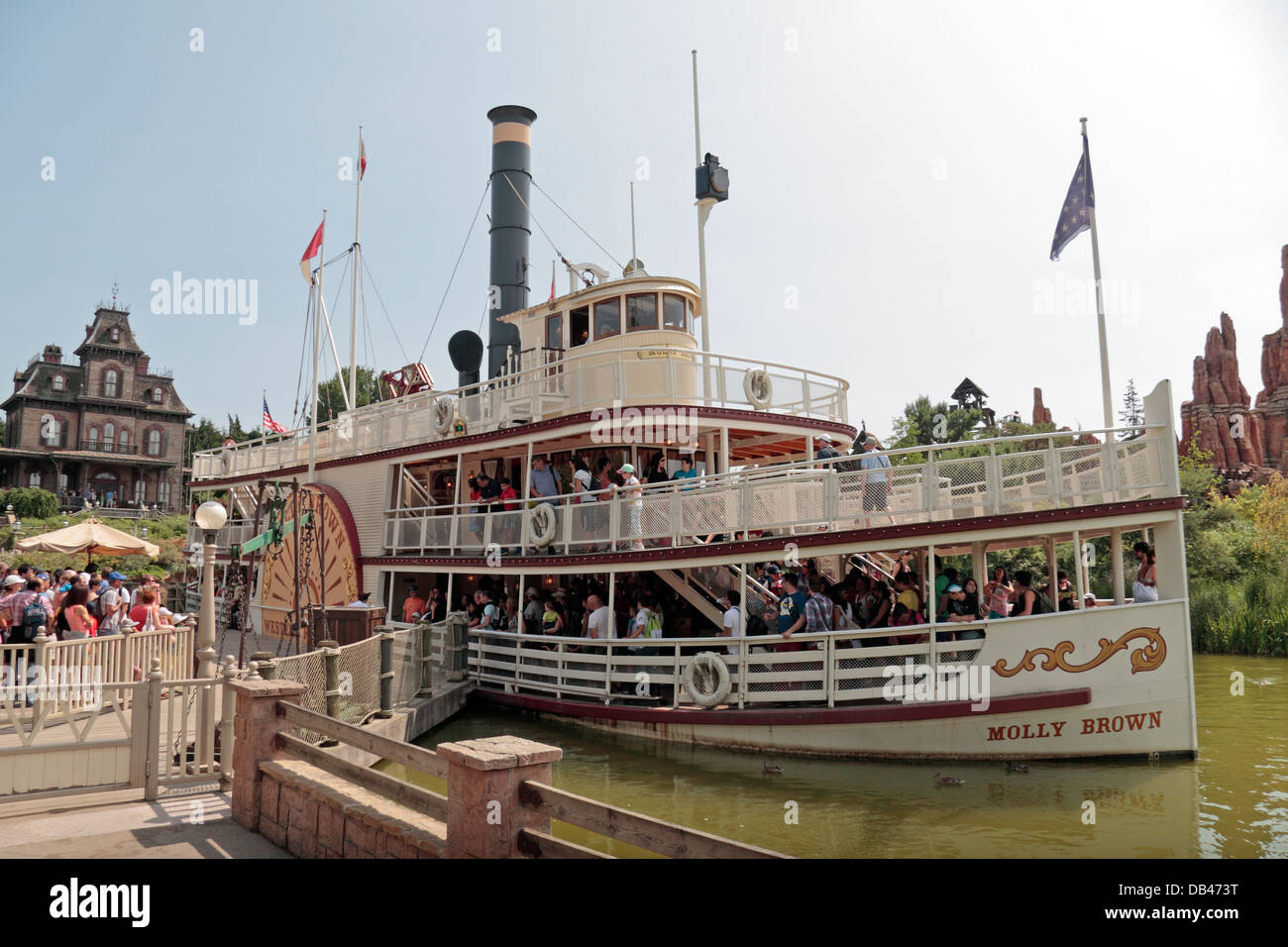 The Molly Brown riverboat prepares to tackle the Rivers of the Far West ...