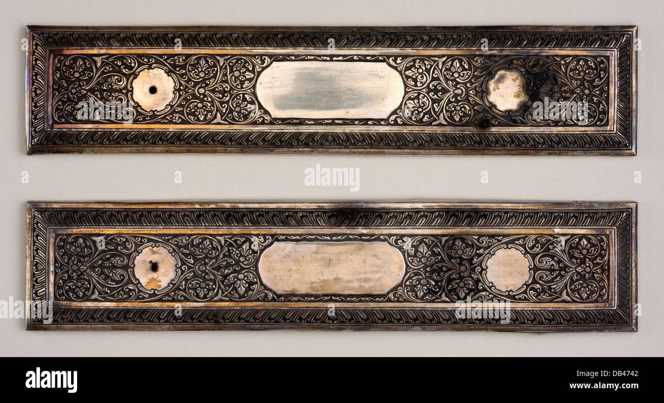 These manuscript covers, crafted with intricate designs, reflect the ...