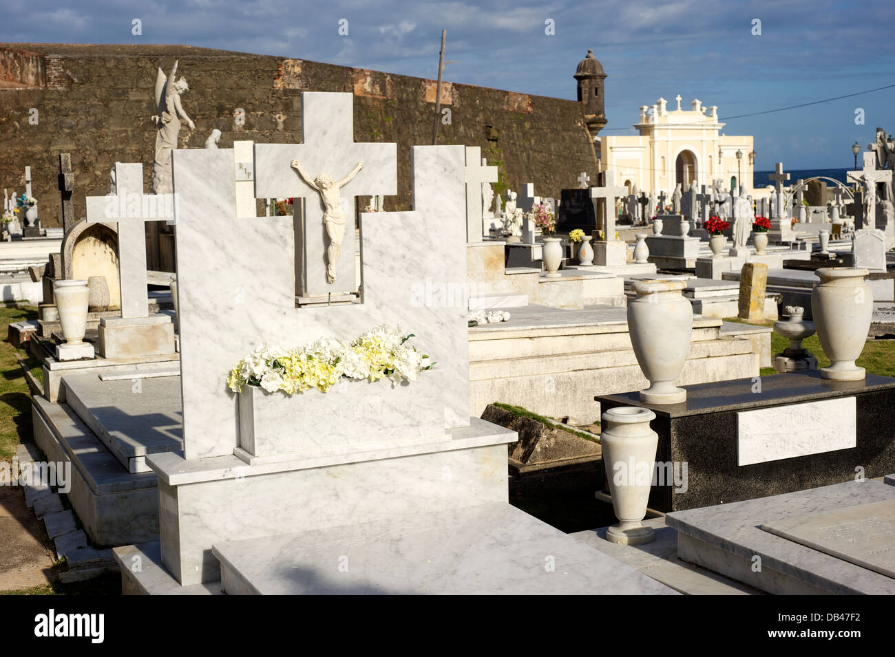 Old San Juan Cemetery, Puerto Rico Stock Photo - Alamy