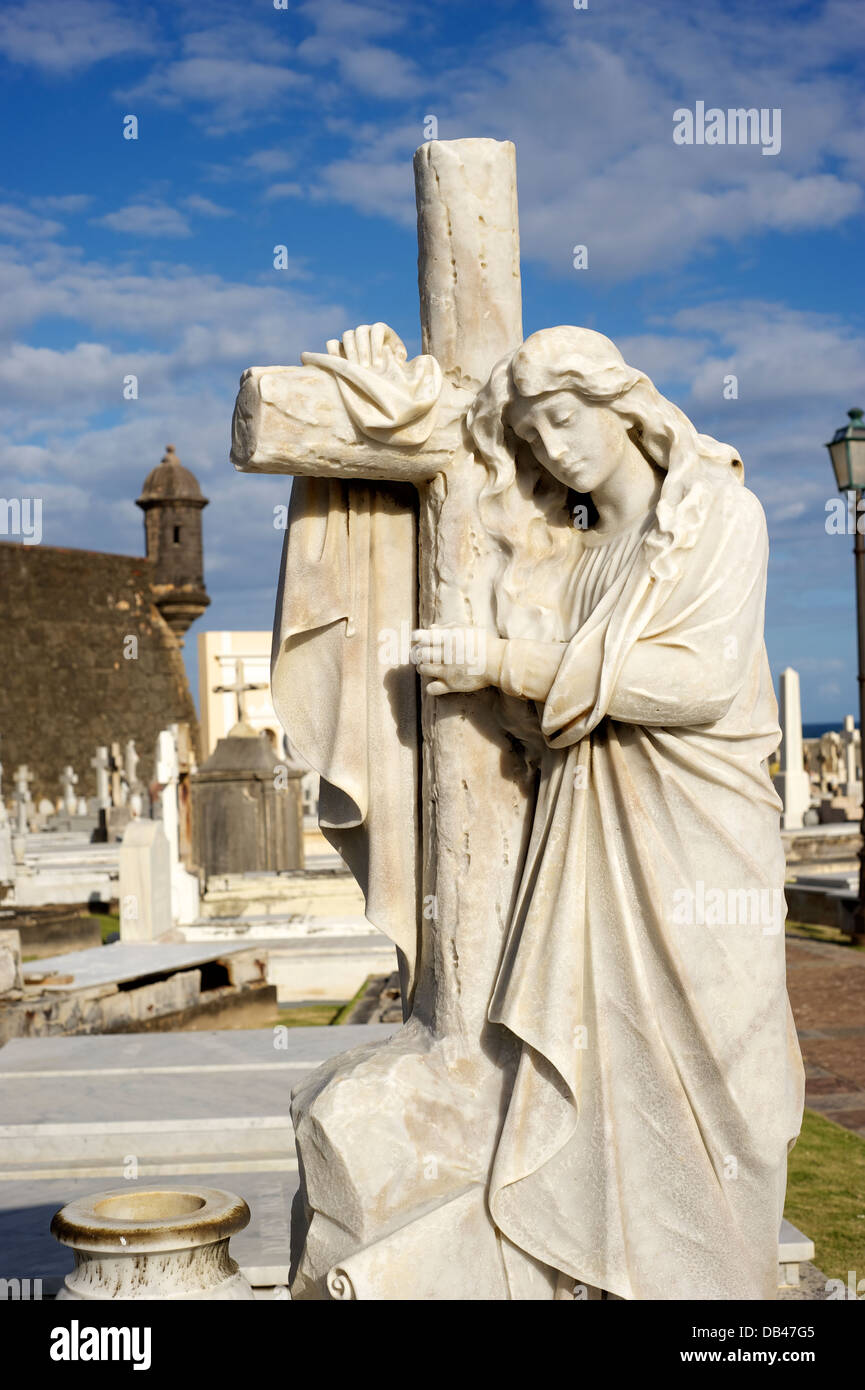 Old San Juan Cemetery, Puerto Rico Stock Photo - Alamy
