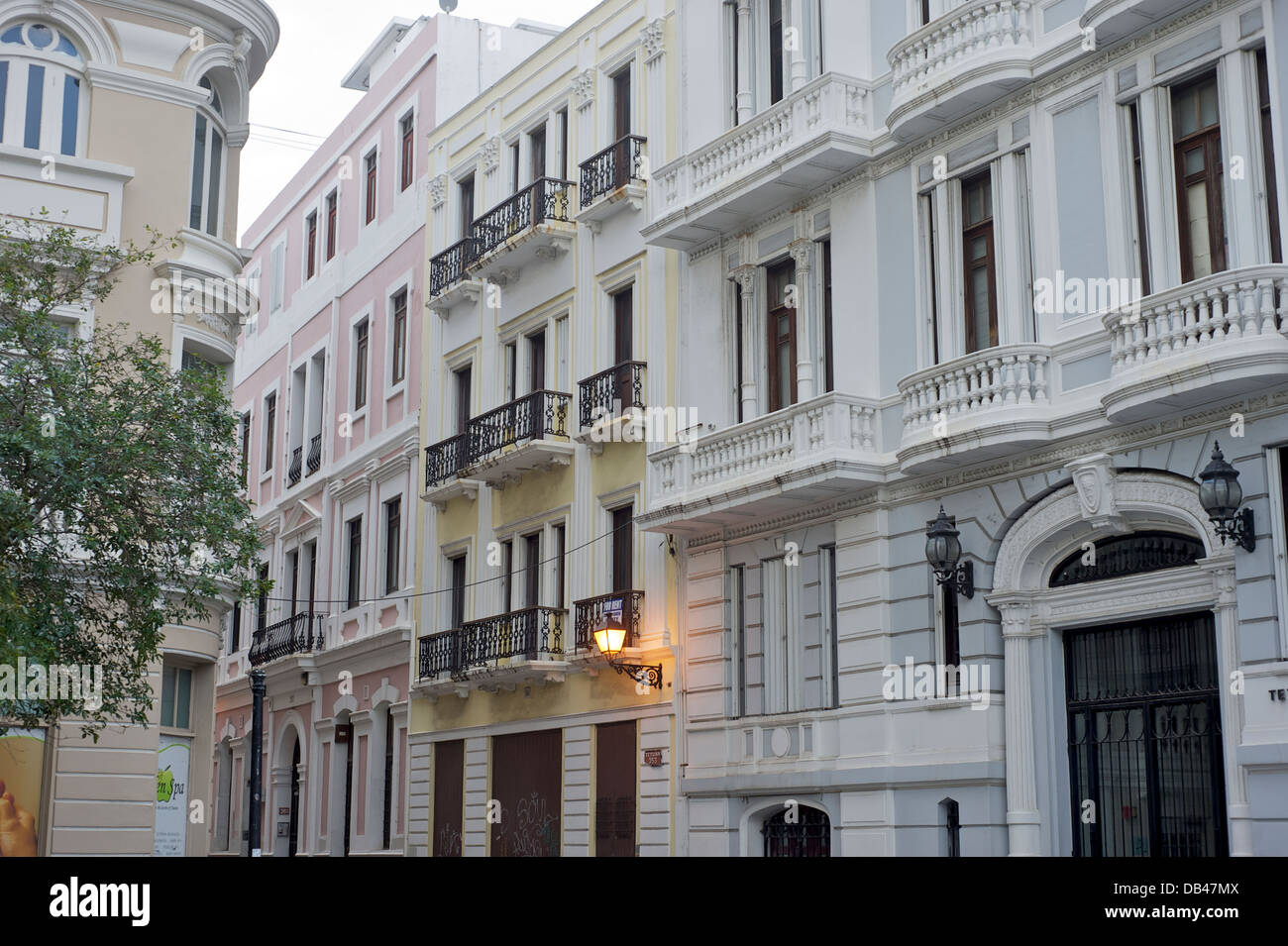 Buildings in Old San Juan, Puerto Rico Stock Photo - Alamy